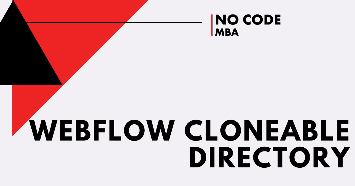 Webflow Cloneable Directory